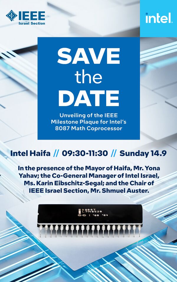 Milestones:Intel 8087 Math Coprocessor, 1980 - Engineering and ...