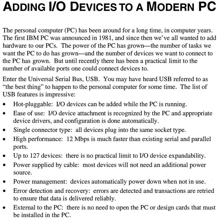 Milestones:Universal Serial Bus (USB), 1996 - Engineering and ...