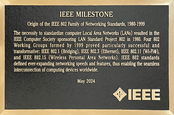 Milestones:Origin of the IEEE 802 Family of Networking Standards, 1980 ...